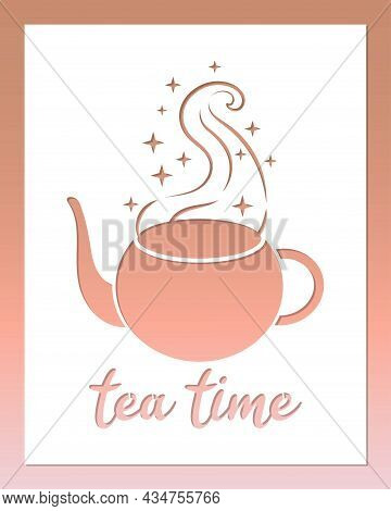 Tea Time Printable Vector & Photo (Free Trial) | Bigstock