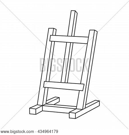 Easel Vector Outline Vector & Photo (Free Trial) | Bigstock