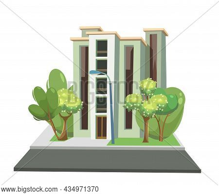Green City Building. Vector & Photo (Free Trial) | Bigstock