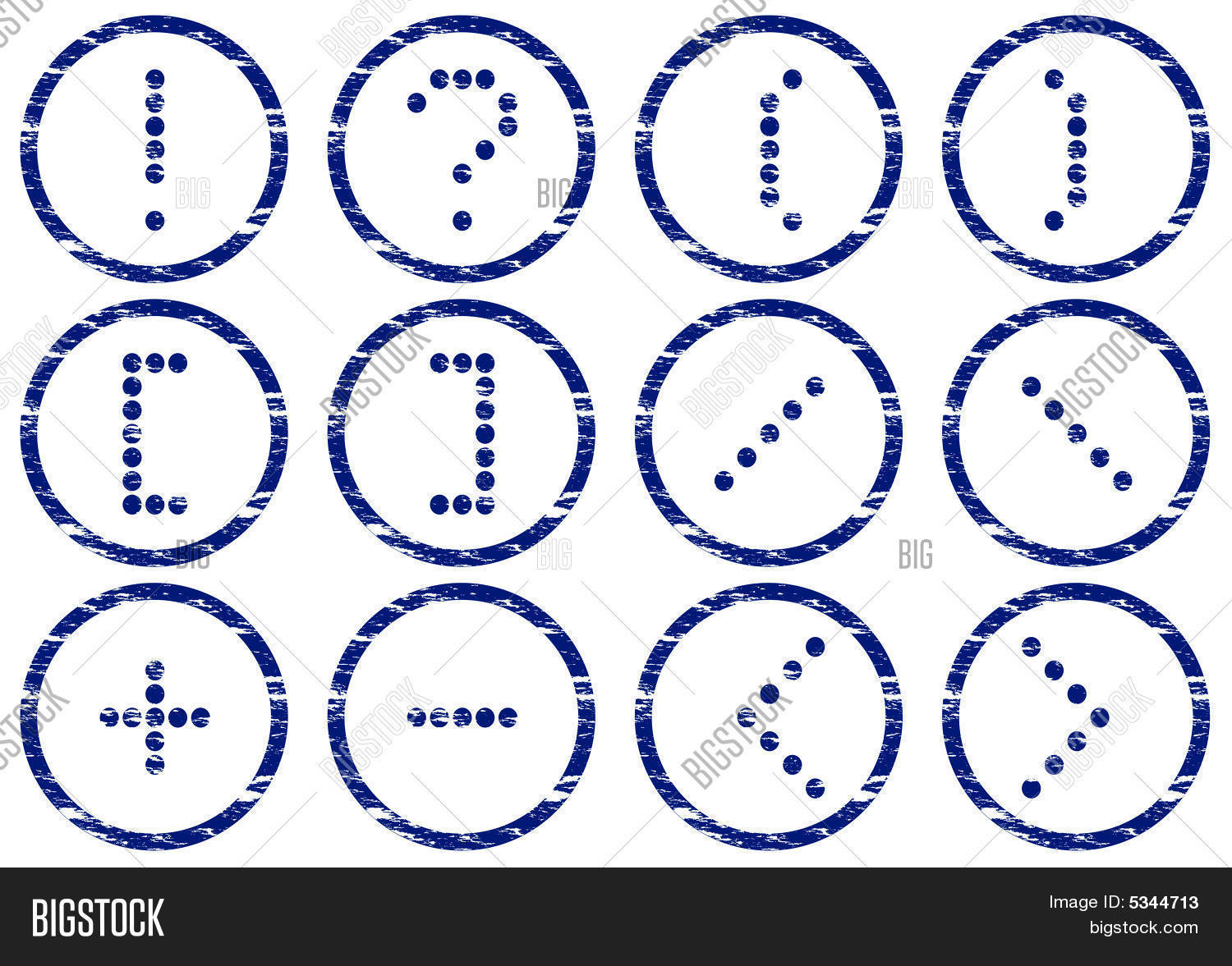 Matrix Symbols Icon Vector & Photo (free Trial) | Bigstock