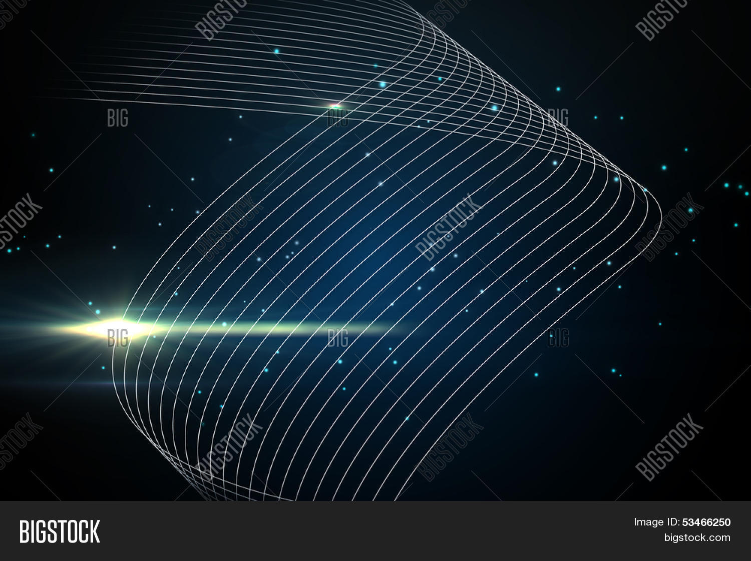 Shiny Lines On Black Image & Photo (Free Trial) | Bigstock