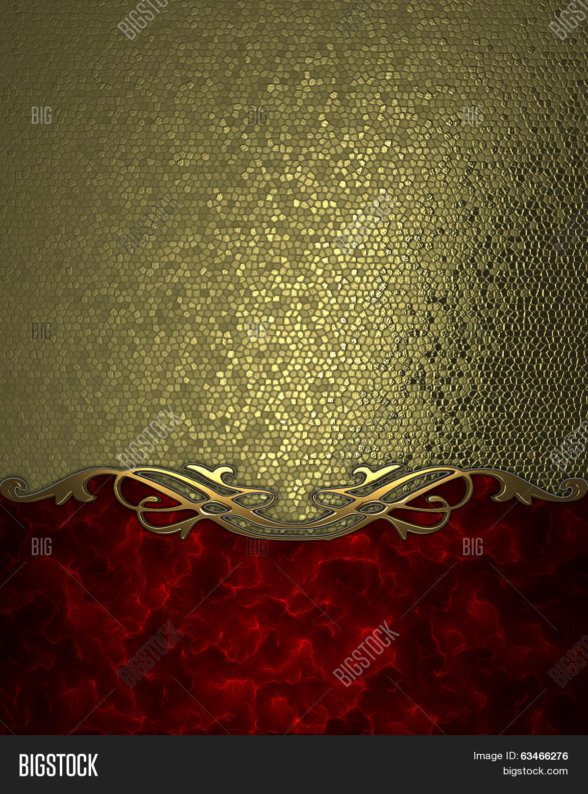 Gold Background Red Image & Photo (Free Trial) | Bigstock