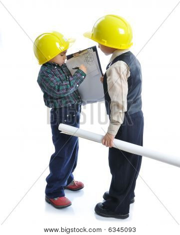 Little Cute Engineers Image & Photo (Free Trial) | Bigstock