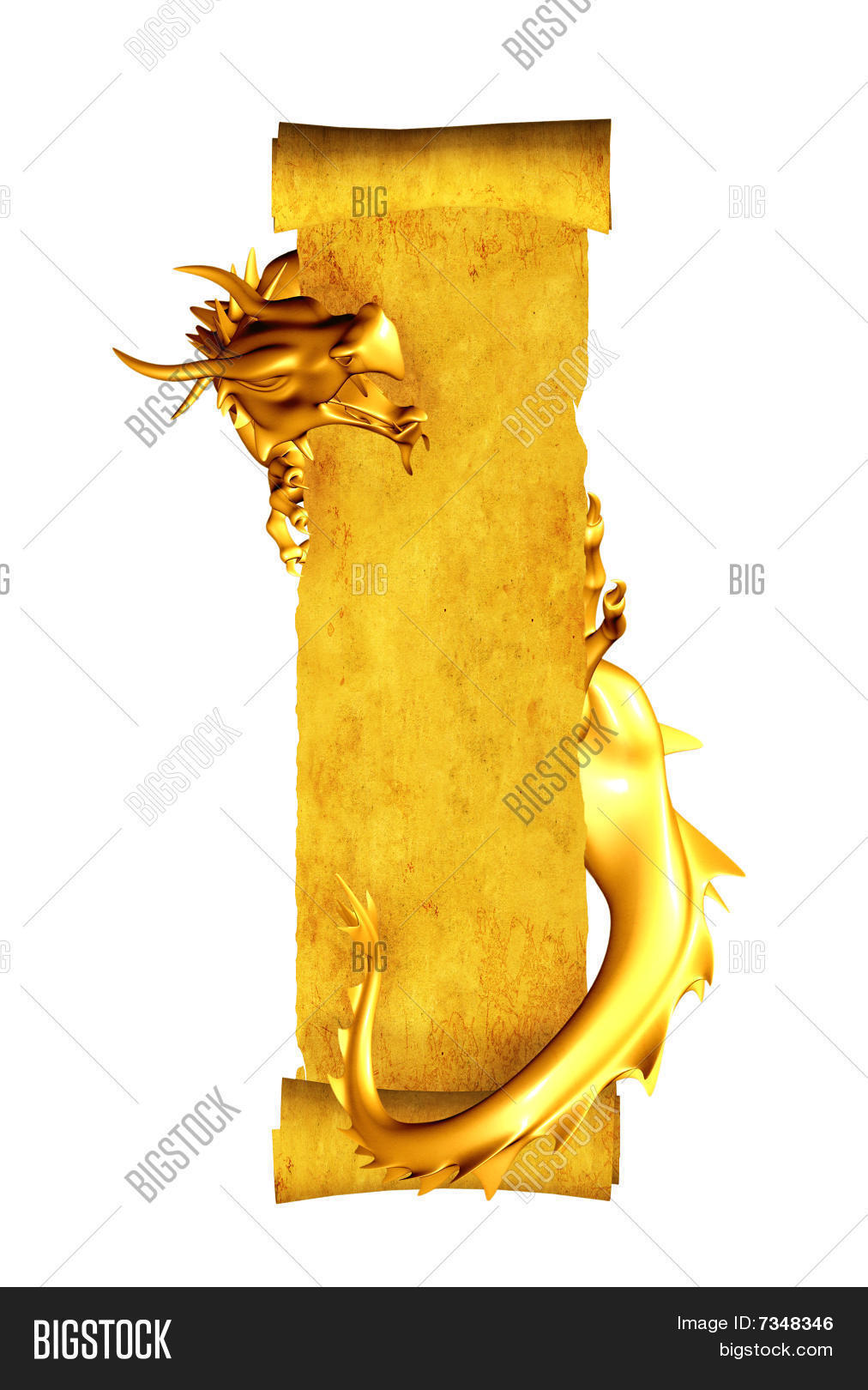 Dragon Scroll Old Image & Photo (Free Trial) | Bigstock