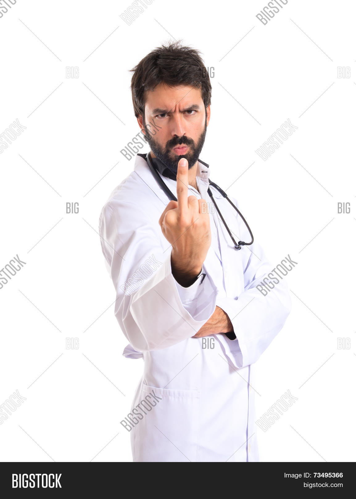 Angry Rude Doctor Image & Photo (Free Trial) | Bigstock