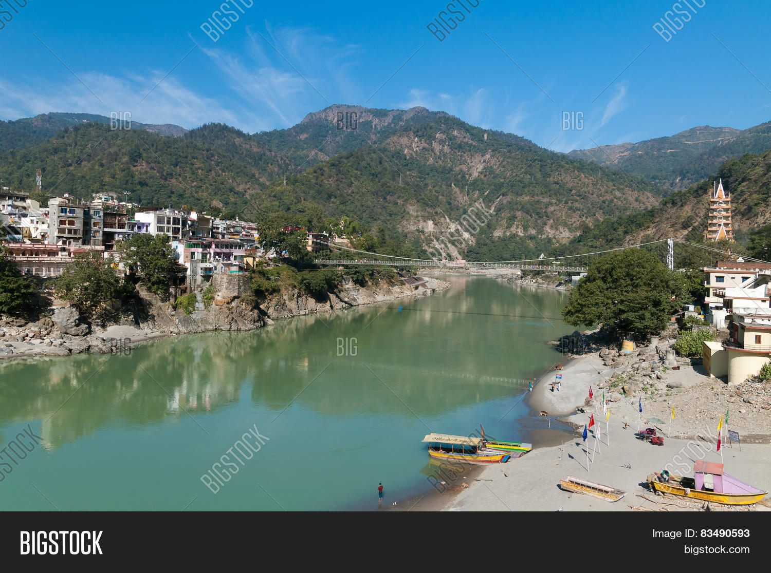 Laxman Jhula Bridge Image & Photo (Free Trial) | Bigstock