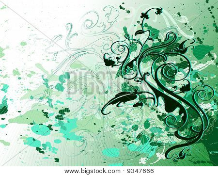 Flourish Background Vector & Photo (Free Trial) | Bigstock