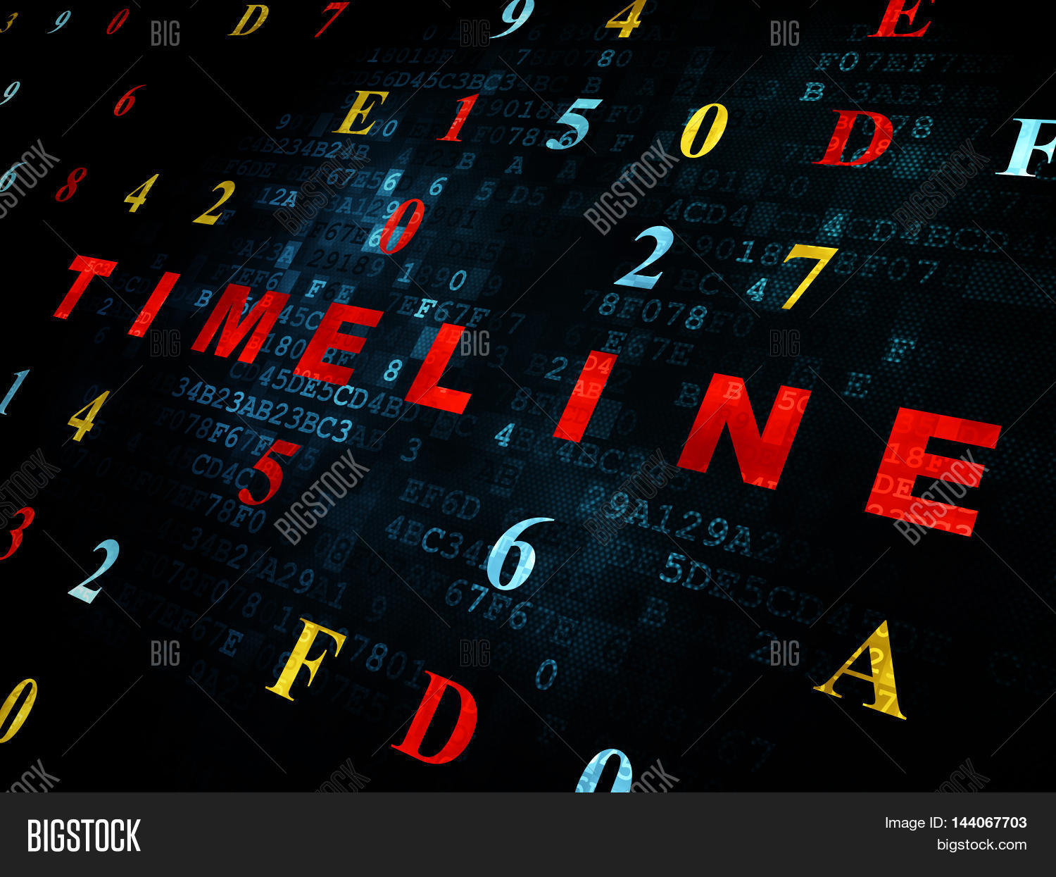 Timeline Concept: Image & Photo (Free Trial) | Bigstock