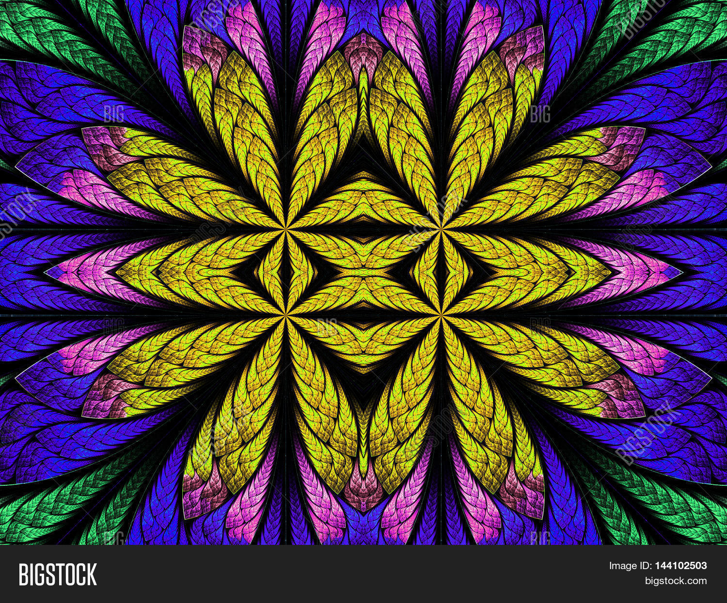 Symmetrical Pattern Image & Photo (Free Trial) | Bigstock