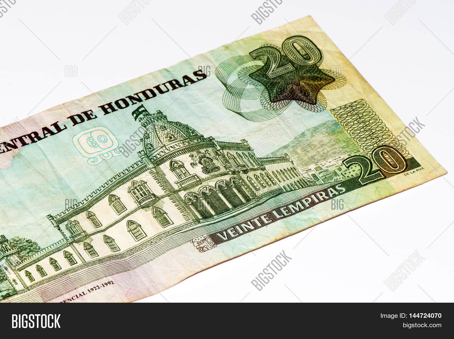 20 Lempiras Bank Note Image & Photo (Free Trial) | Bigstock