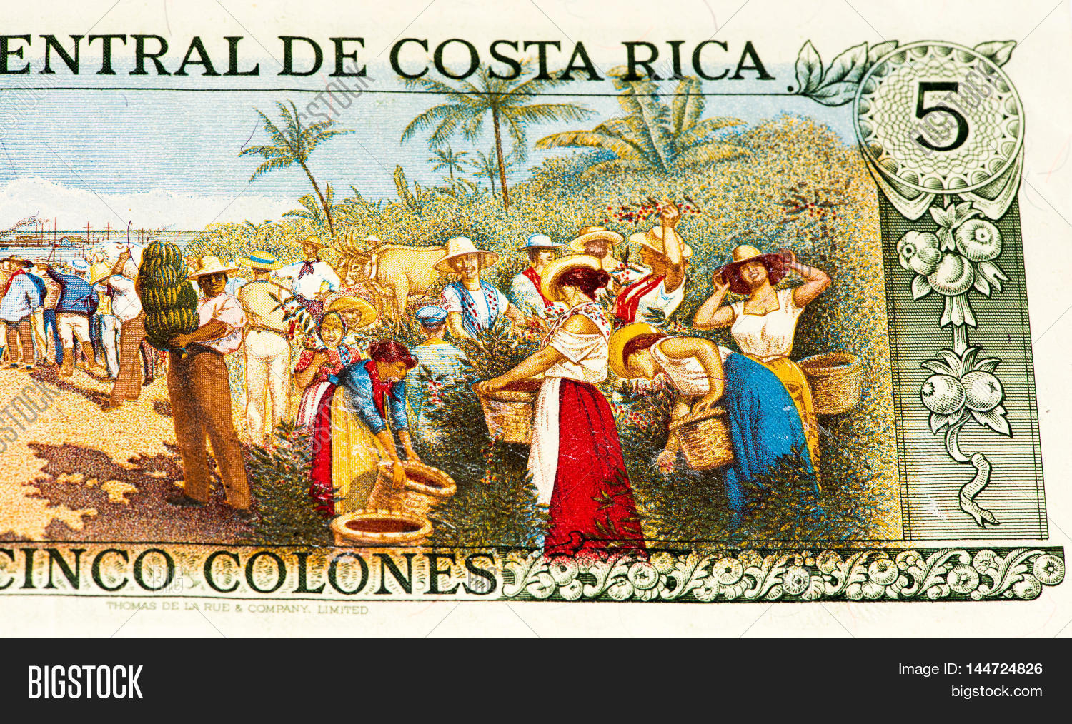 5 Costa Rican Colones Image & Photo (Free Trial) | Bigstock