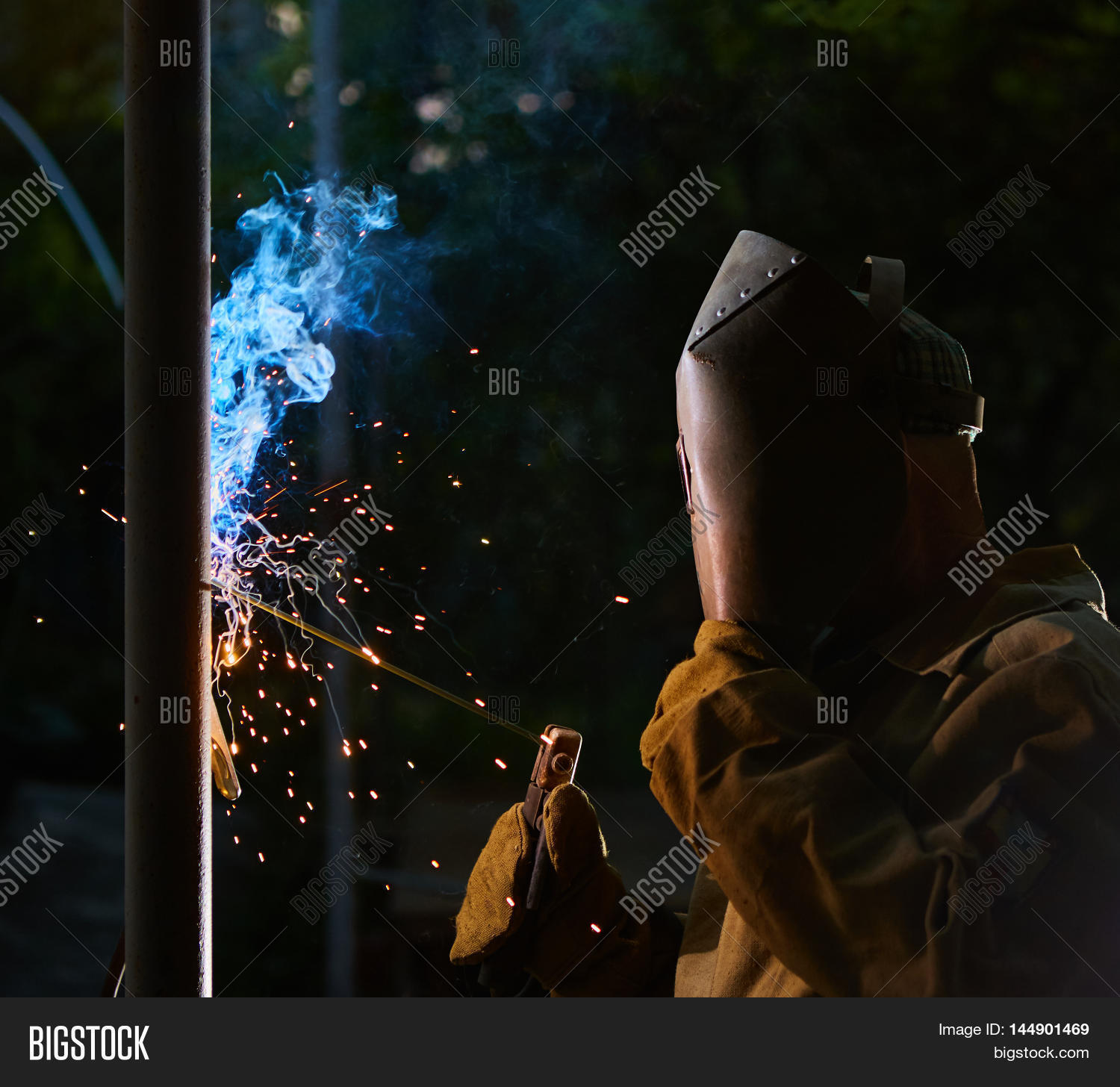Welder Worker Welding Image & Photo (Free Trial) | Bigstock