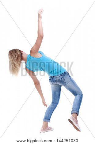 Balancing Young Woman Image & Photo (Free Trial) | Bigstock