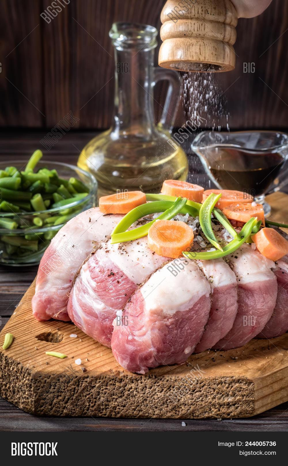 Raw Pork Chop Meat Image & Photo (Free Trial) | Bigstock