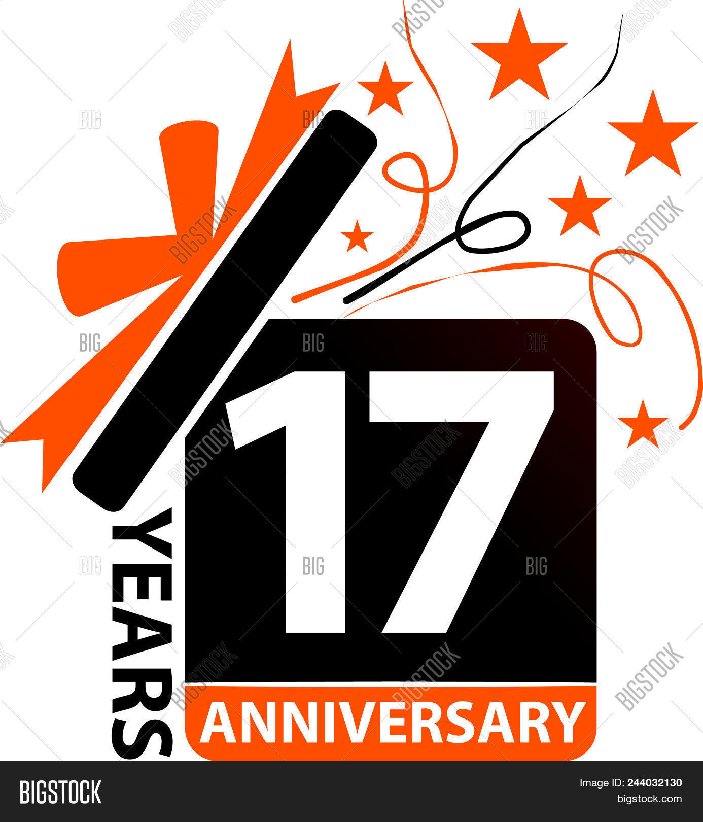 17 Years Gift Box Vector & Photo (Free Trial) | Bigstock