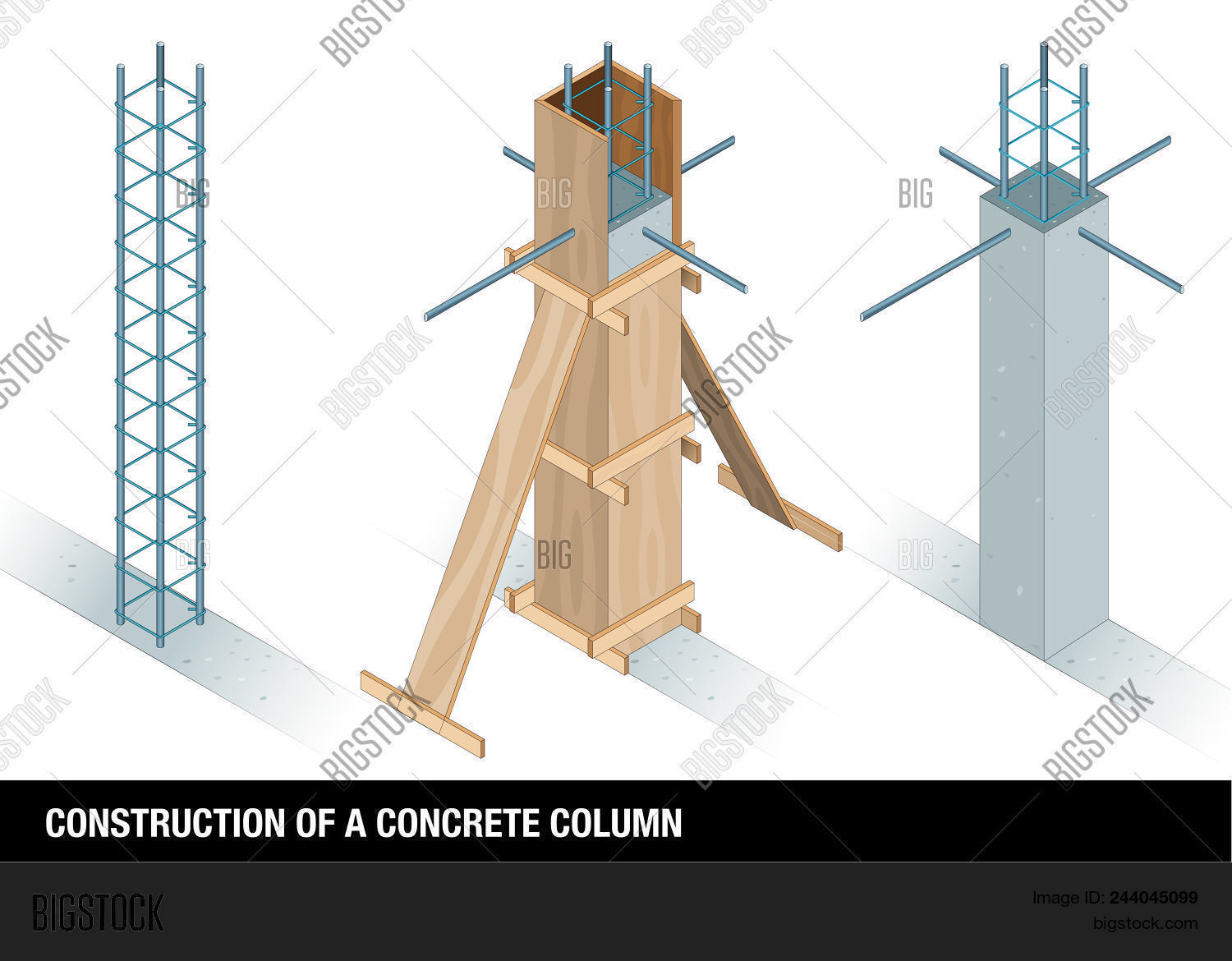 Construction Concrete Vector & Photo (Free Trial) | Bigstock