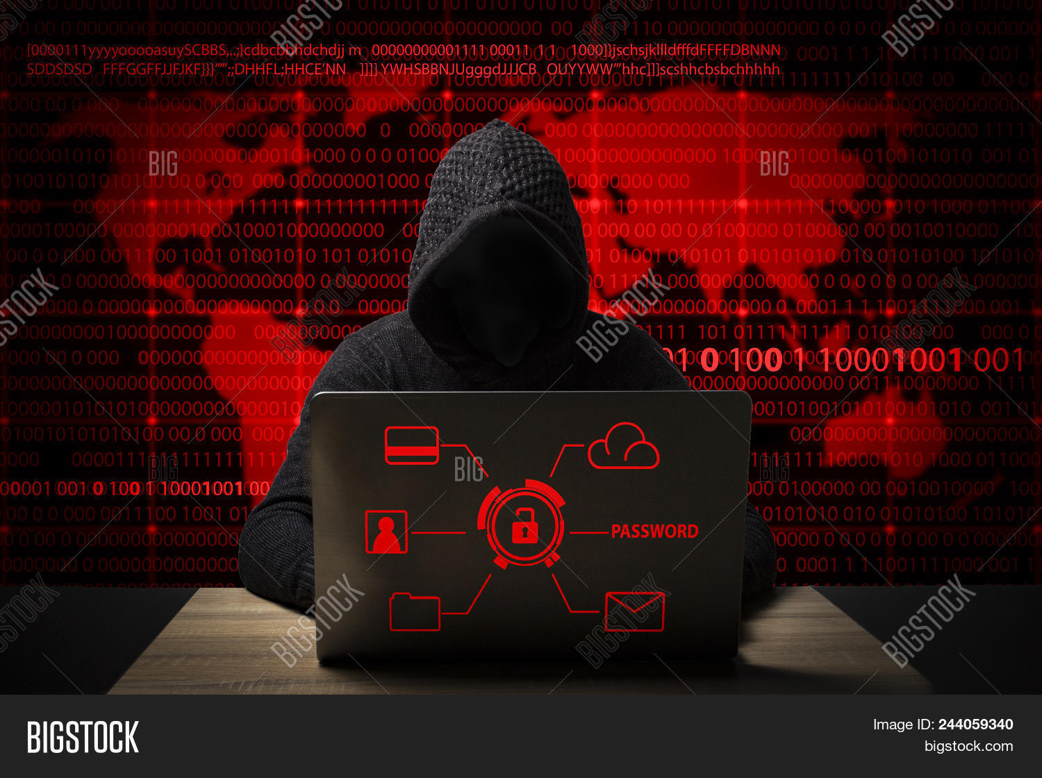 Hacker Jacket Hood Image & Photo (Free Trial) | Bigstock