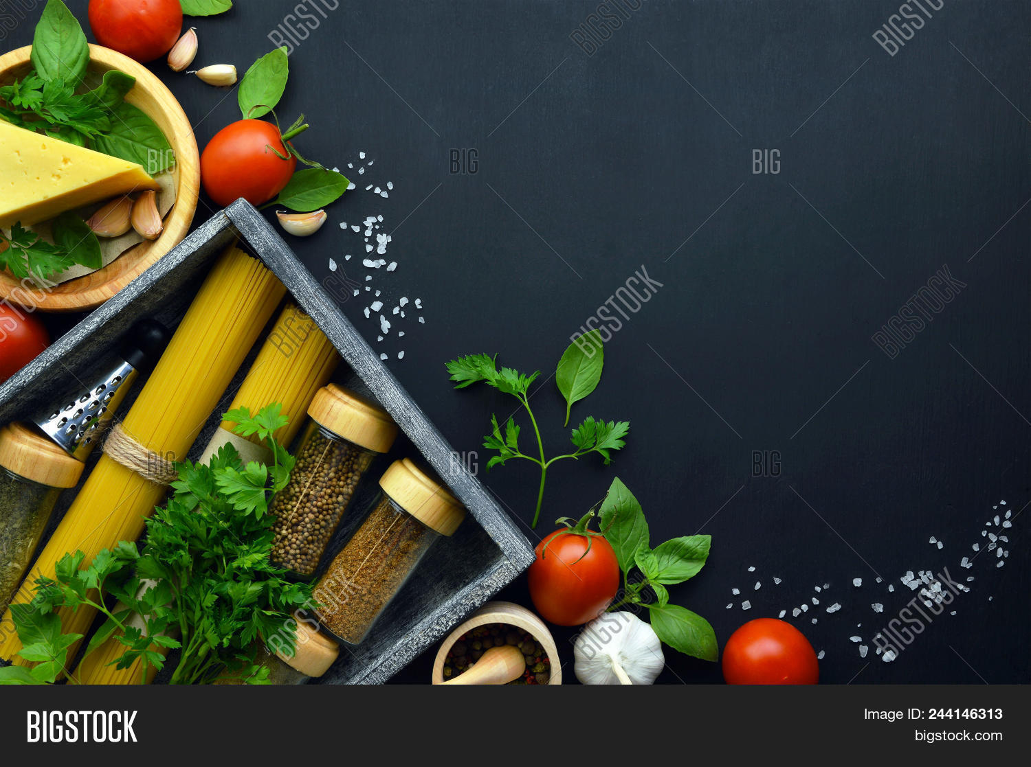 Food Frame Italian Image & Photo (Free Trial) | Bigstock