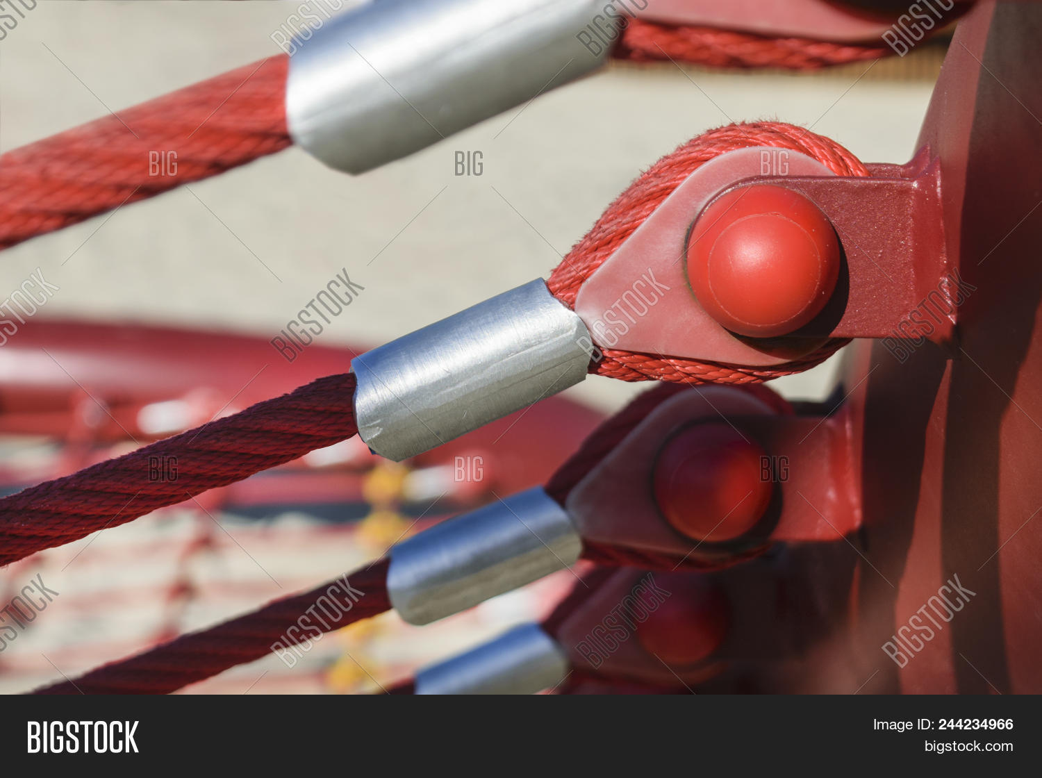 Fastening Red Rope Image & Photo (Free Trial) | Bigstock