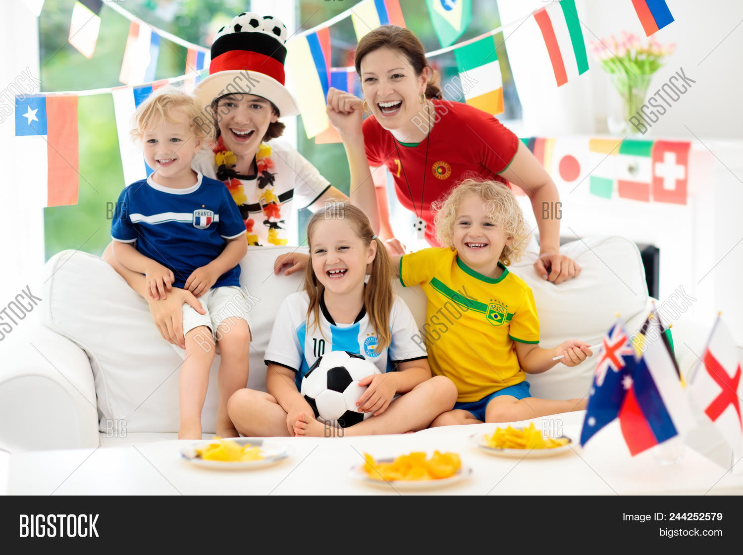 Fans Watch Football Image & Photo (Free Trial) | Bigstock