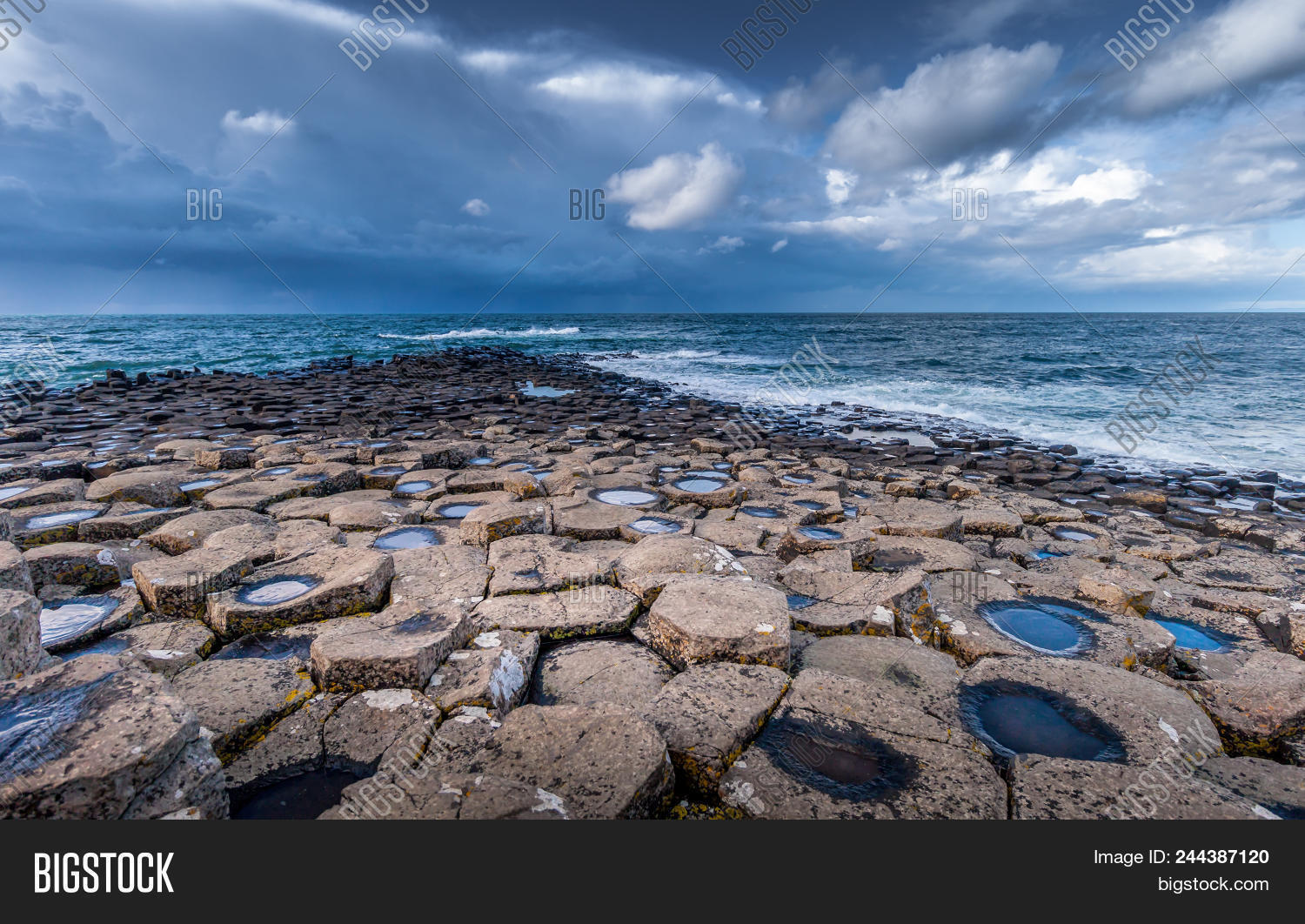 Volcanic Rock Columns Image & Photo (Free Trial) | Bigstock