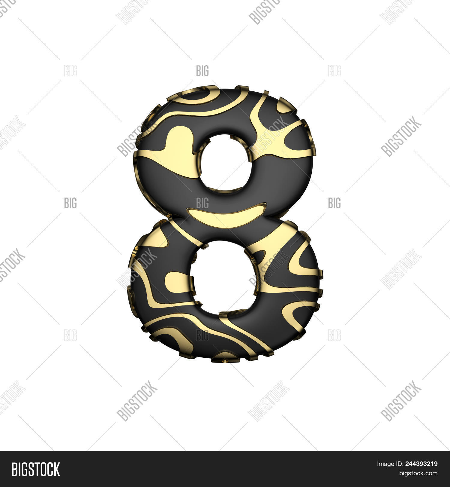 Alphabet Number 8. Image & Photo (Free Trial) | Bigstock