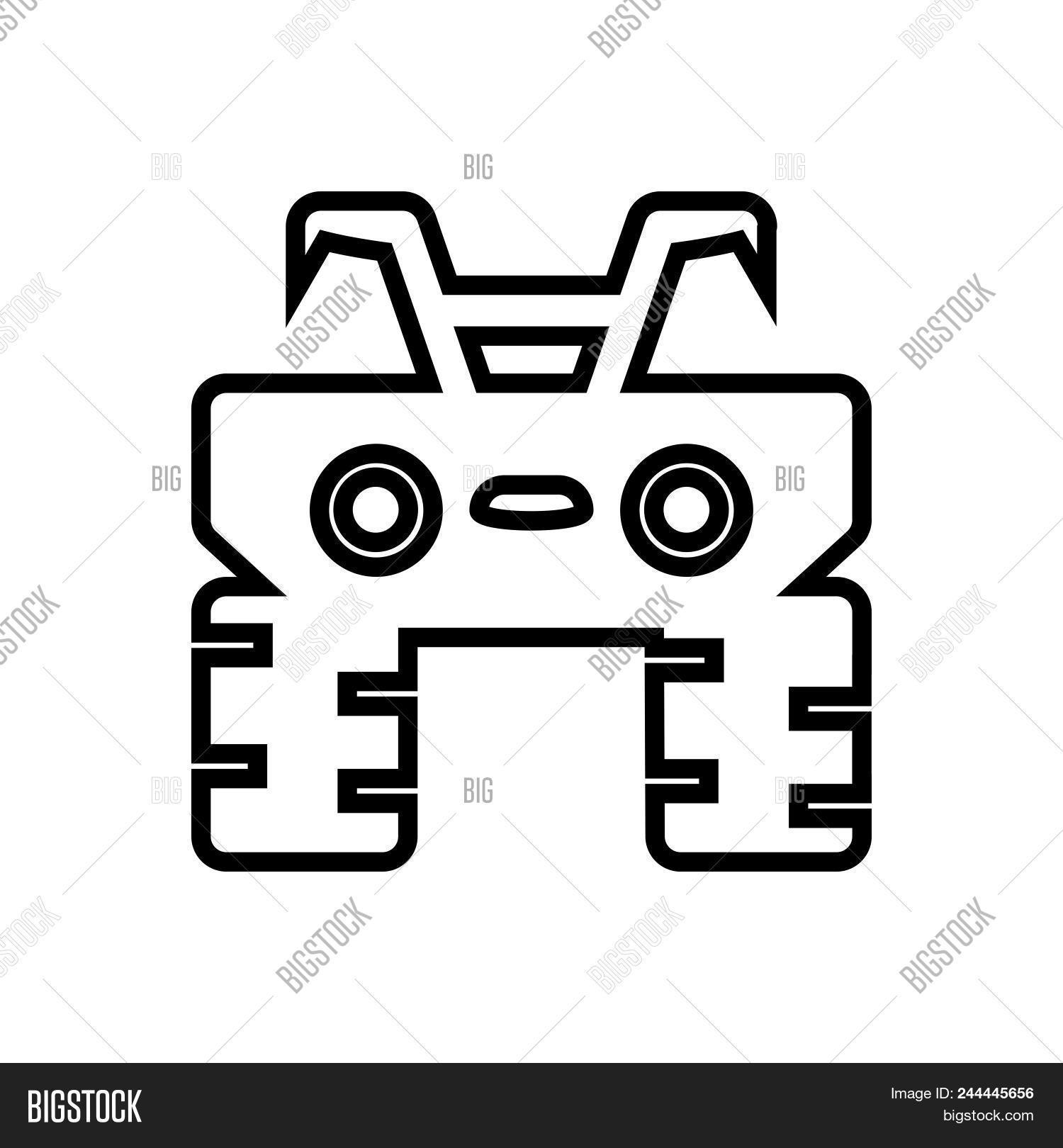 Quad Vector Icon On Vector & Photo (Free Trial) | Bigstock