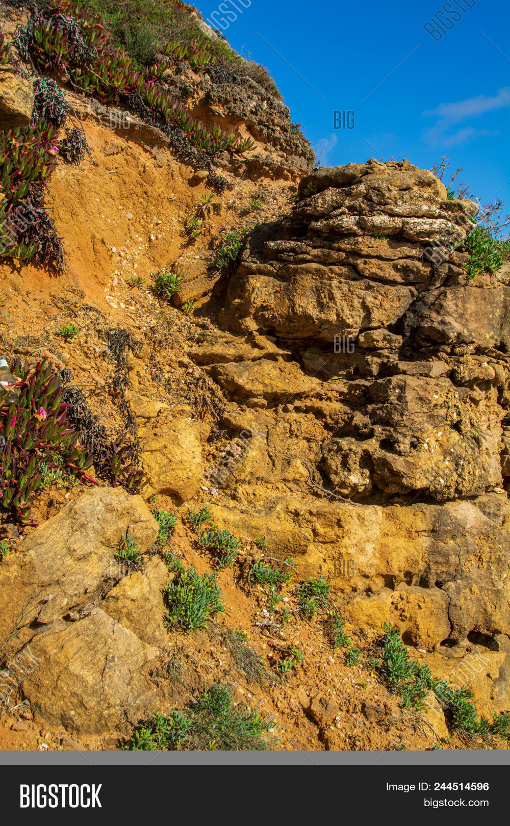 Rocks Clif Near Ocean Image & Photo (Free Trial) | Bigstock