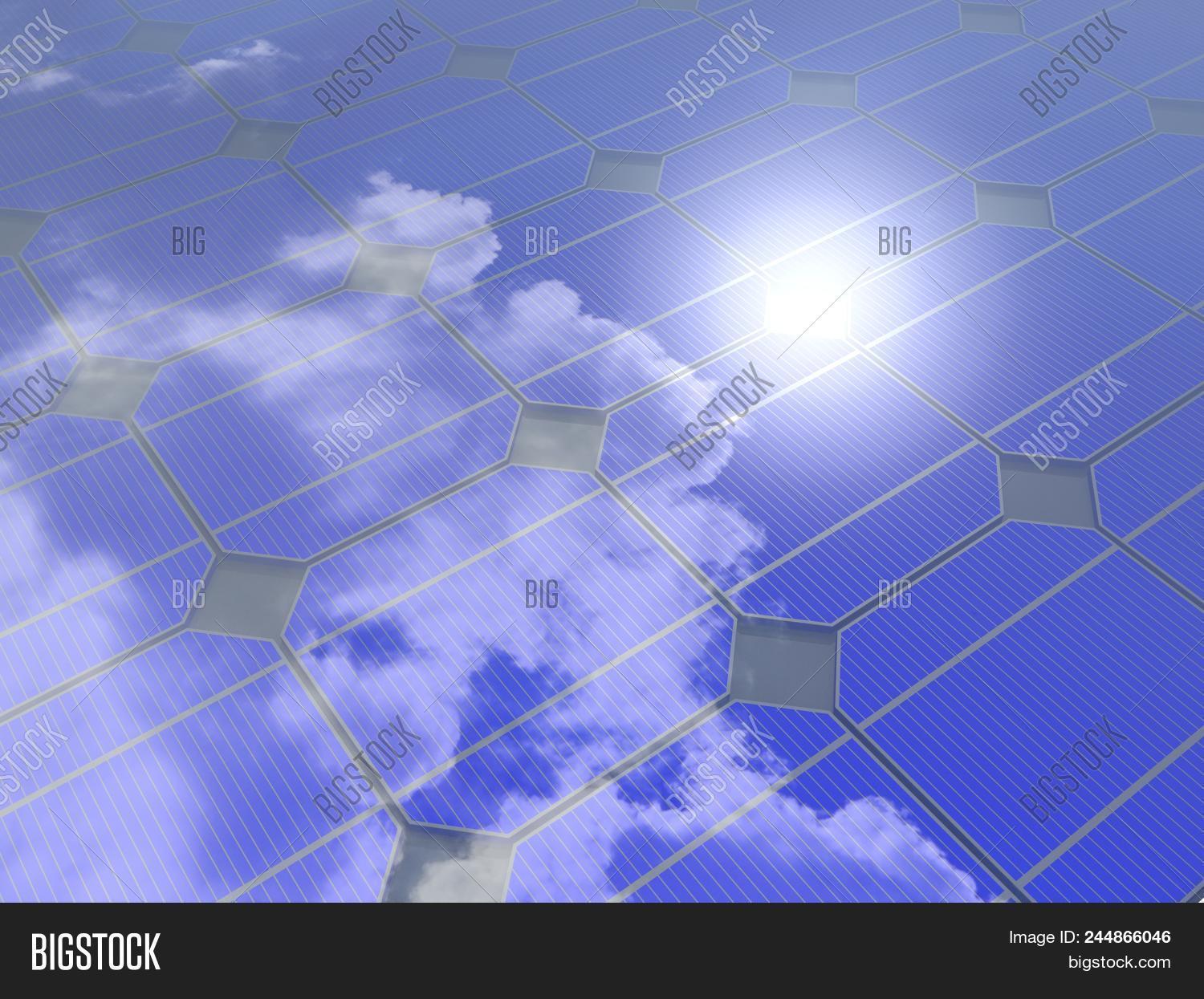 3D Rendering. Solar Image & Photo (Free Trial) | Bigstock