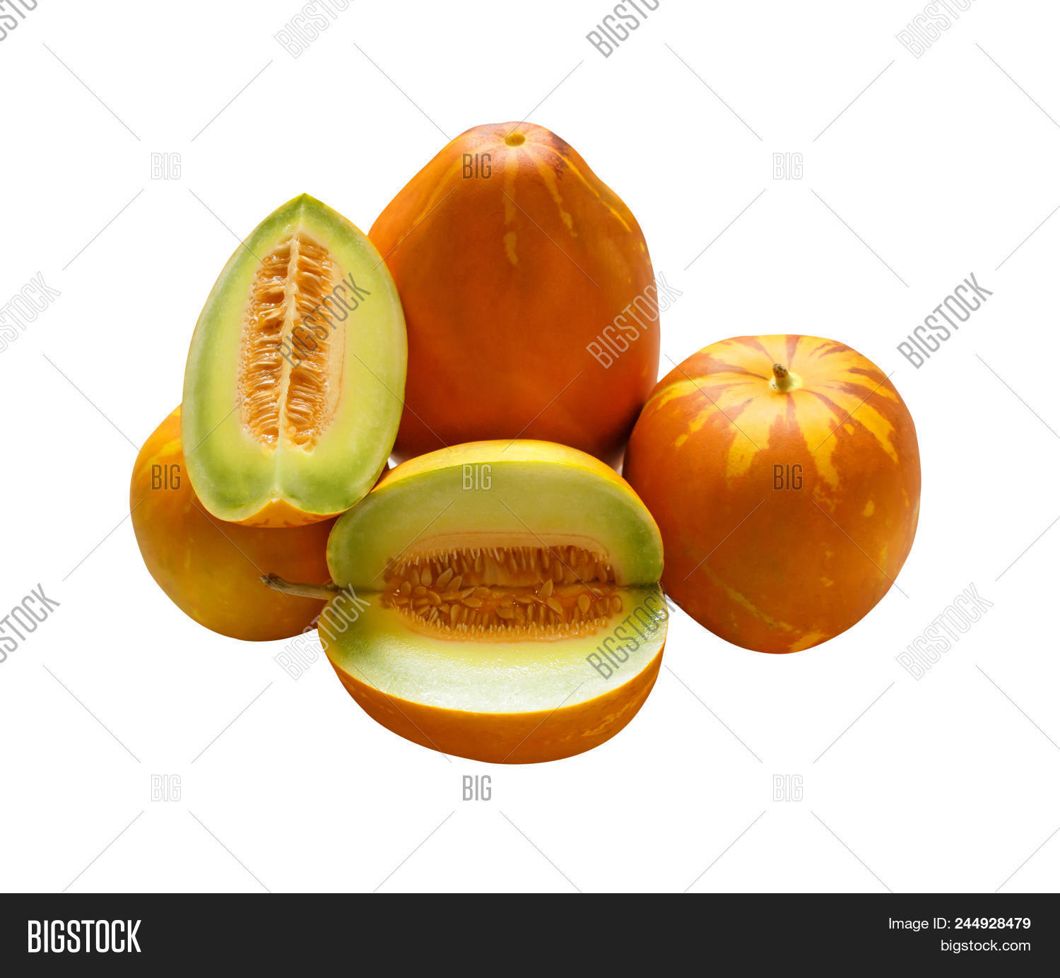 Muskmelons ( Mush Image & Photo (Free Trial) | Bigstock