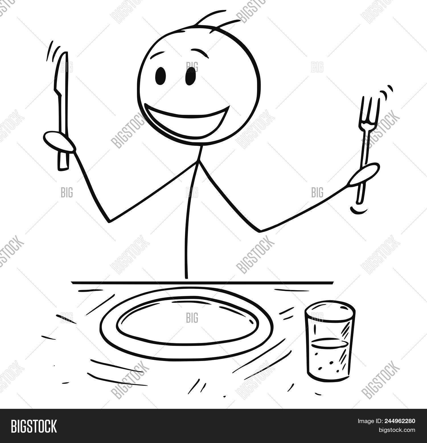 Cartoon Stick Drawing Image & Photo (Free Trial) | Bigstock