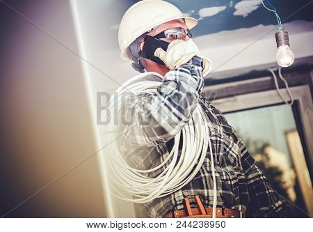Electric Contractor Image & Photo (Free Trial) | Bigstock