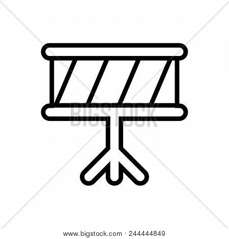 Drums Outlined Symbol Vector & Photo (Free Trial) | Bigstock