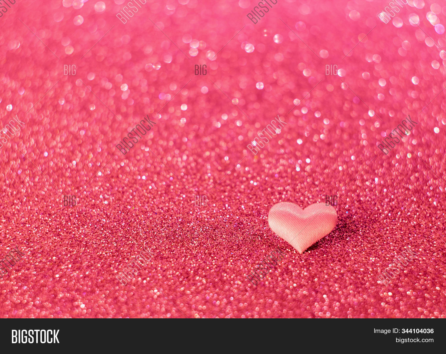 Pink Heart On Blurry, Image & Photo (Free Trial) | Bigstock