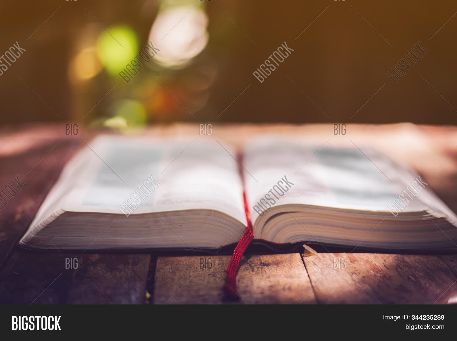 Open Bible On Wooden Image & Photo (Free Trial) | Bigstock