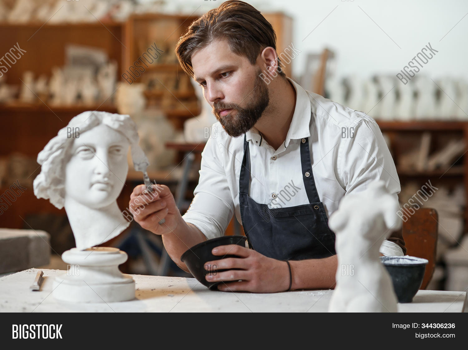 Male Sculptor Image & Photo (Free Trial) | Bigstock