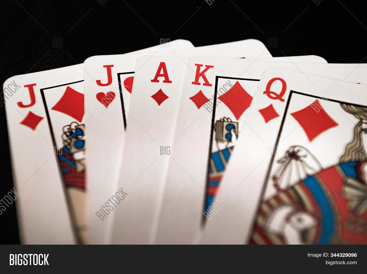 Red Euchre Diamond Image & Photo (Free Trial) | Bigstock