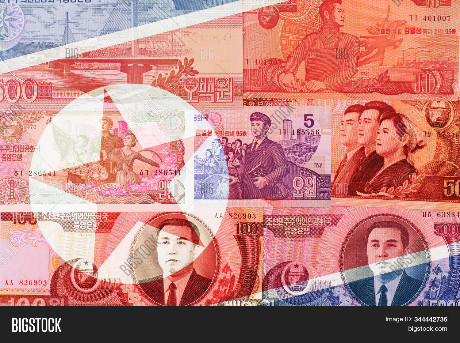 North Korea Won Image & Photo (Free Trial) | Bigstock