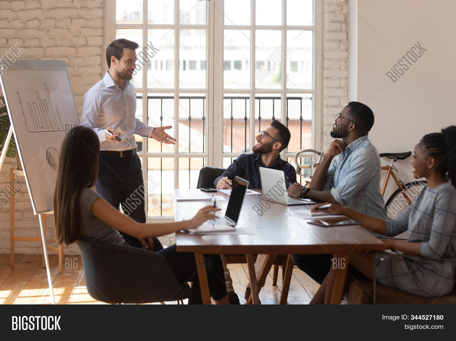 Smiling Male Presenter Image & Photo (Free Trial) | Bigstock