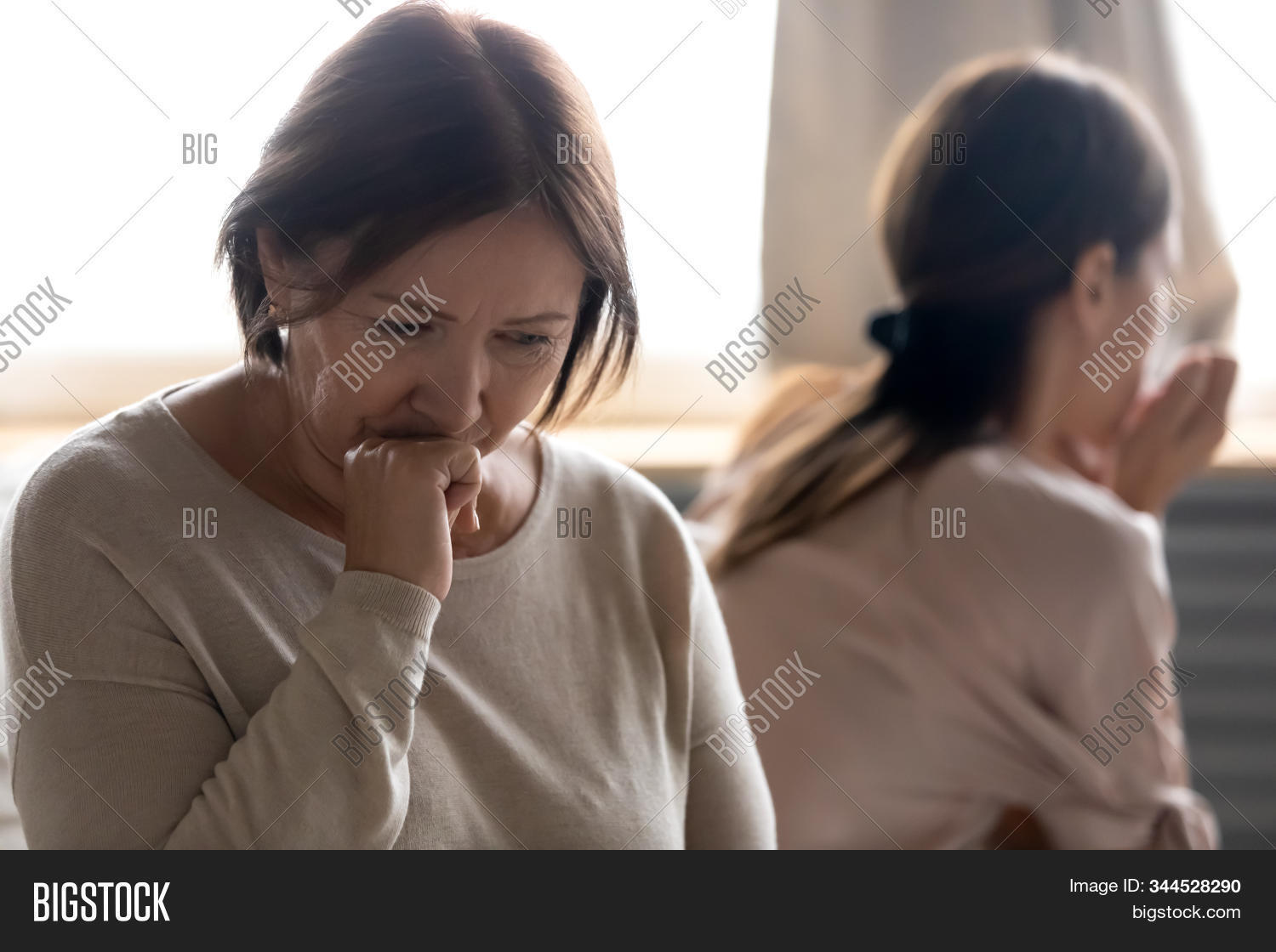 Sad Senior Mum Image & Photo (Free Trial) | Bigstock