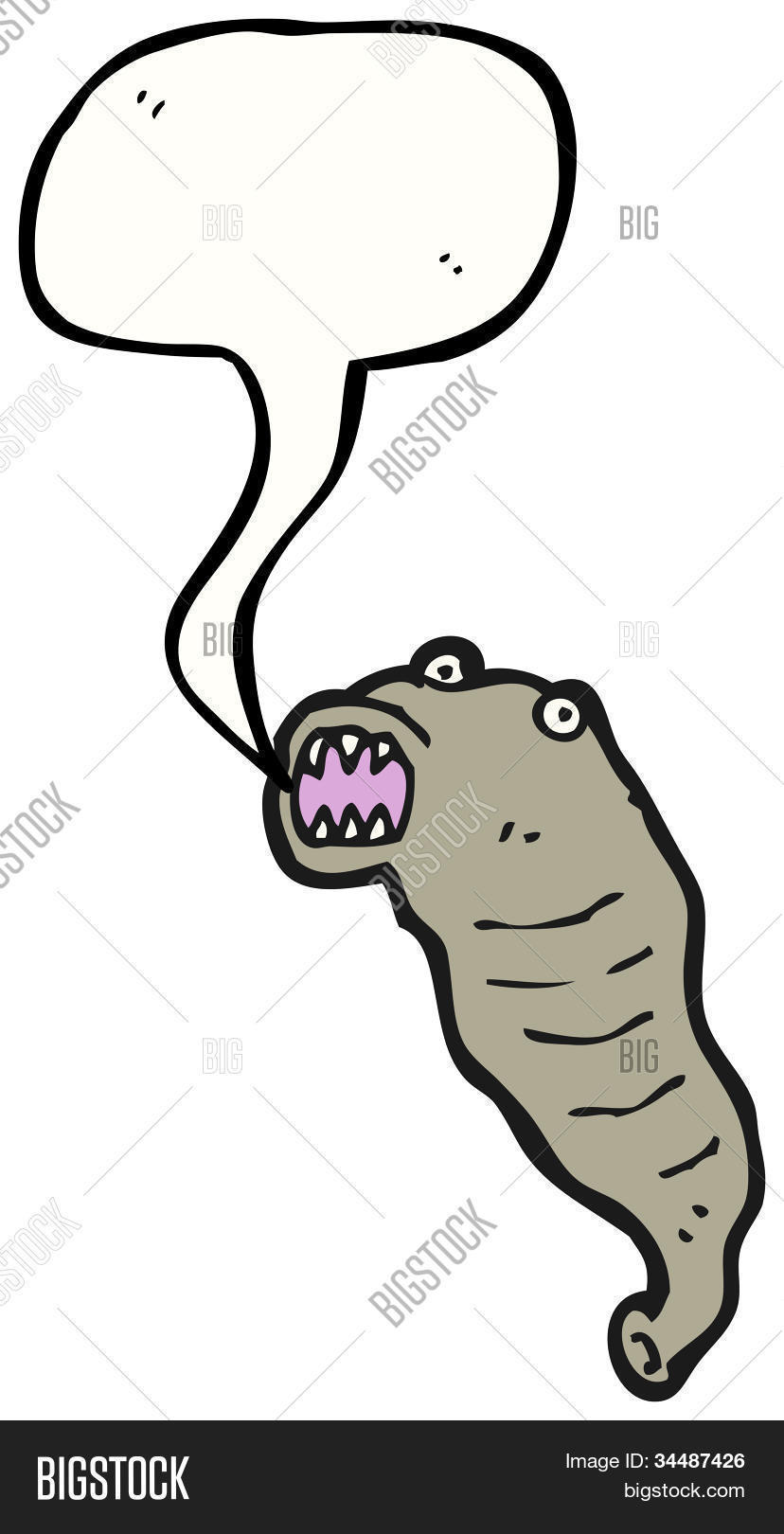 Cartoon Leech Image & Photo (Free Trial) | Bigstock
