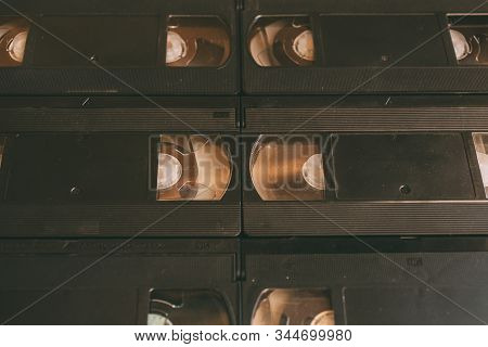Stack Vhs Video Tapes Image & Photo (Free Trial) | Bigstock