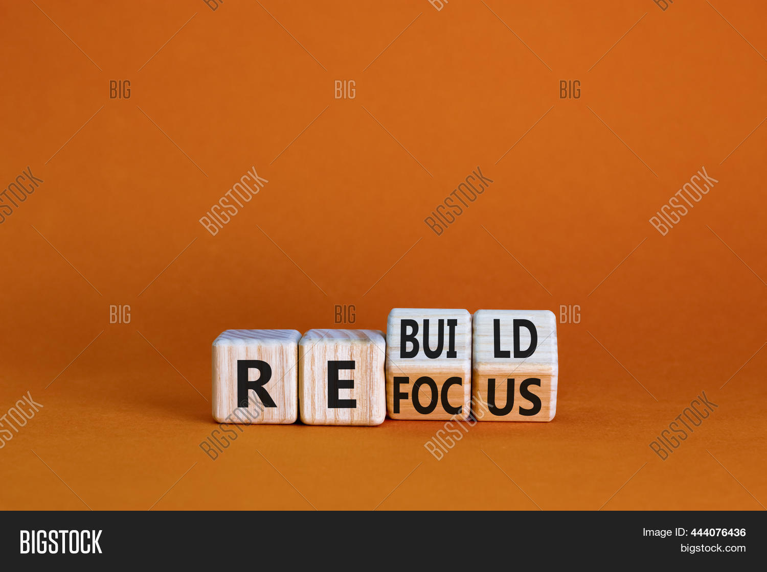 Refocus Rebuild Symbol Image & Photo (Free Trial) | Bigstock