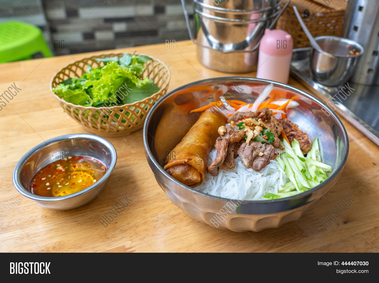 Bun Thit Nuong - One Image & Photo (Free Trial) | Bigstock