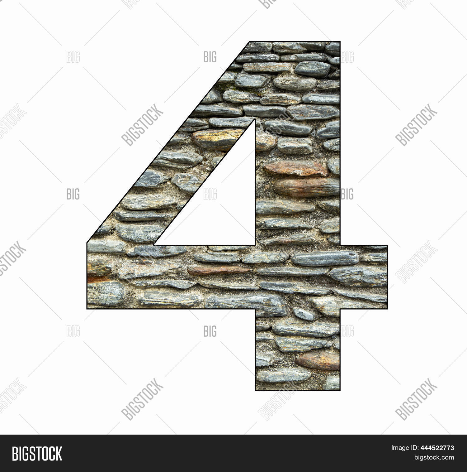 Number 4 - Four Digit Image & Photo (Free Trial) | Bigstock