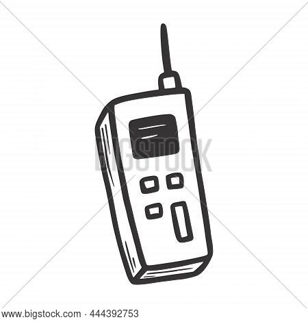 Talkie Walkie Doodle Vector & Photo (Free Trial) | Bigstock
