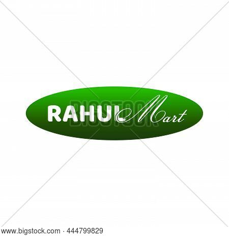 Rahul Mart Green Logo Vector & Photo (Free Trial) | Bigstock