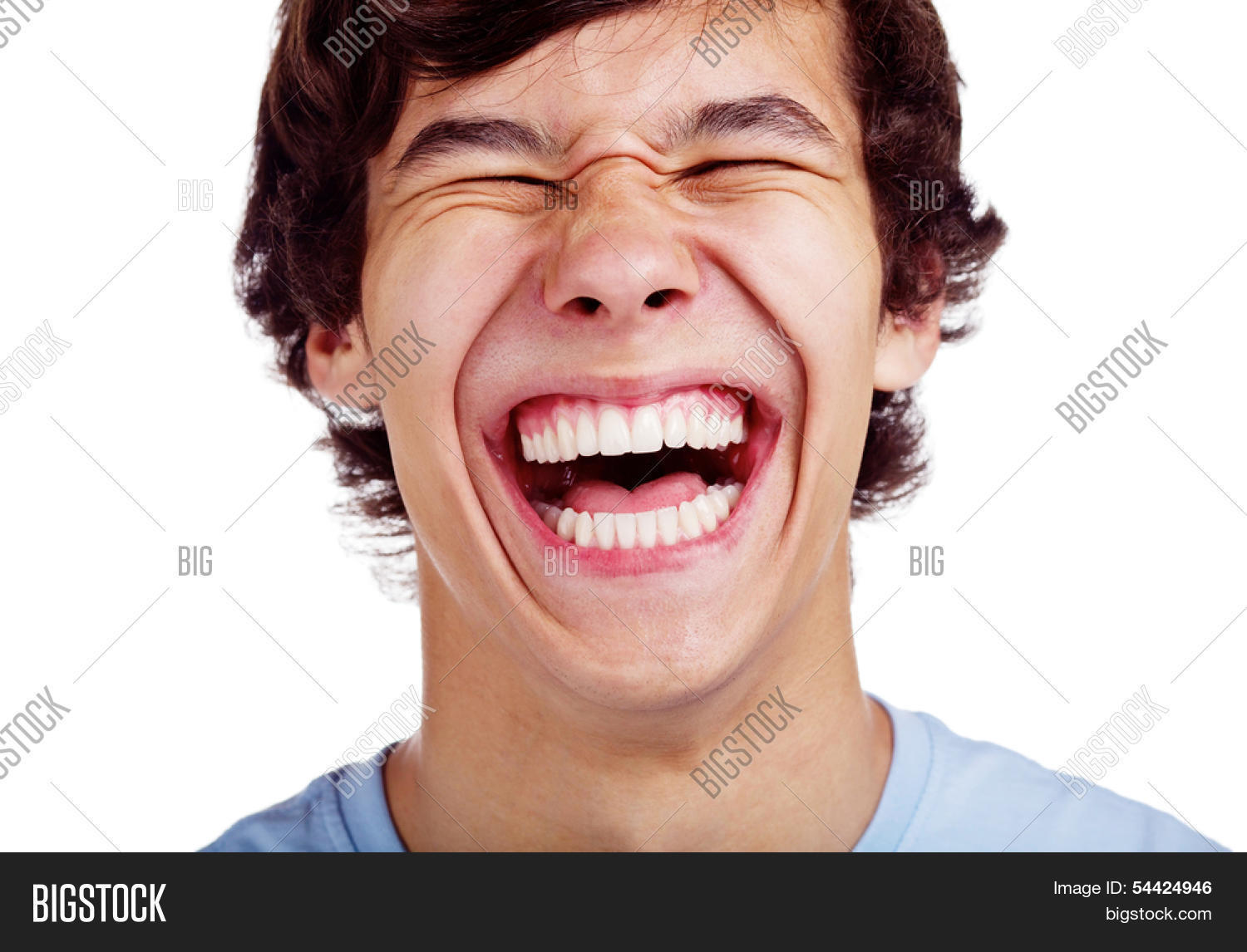 Close Portrait Loudly Image & Photo (Free Trial) | Bigstock