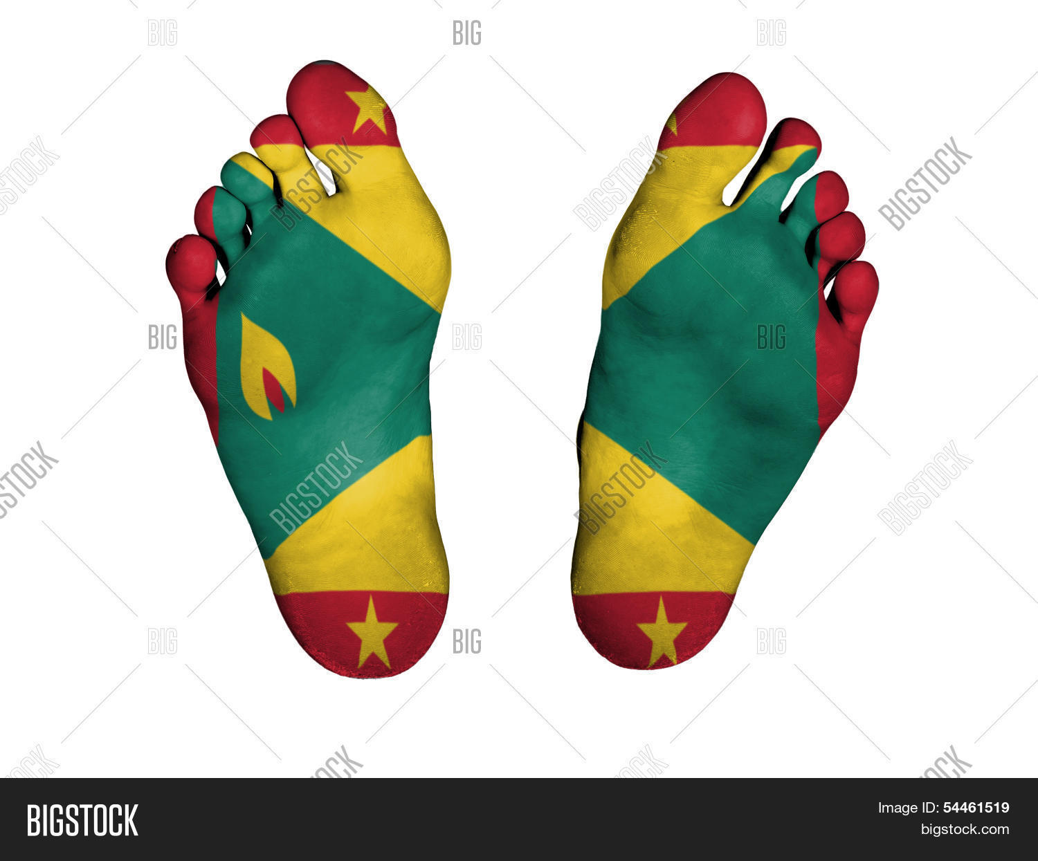 Feet Flag Image & Photo (Free Trial) | Bigstock