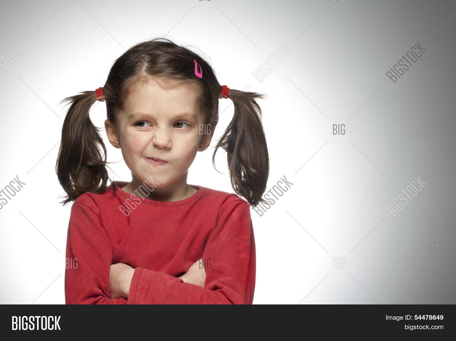 Cute Angry Girl Image & Photo (Free Trial) | Bigstock